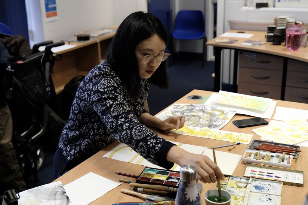 Community Workshop, Keighley Library - Luminelle